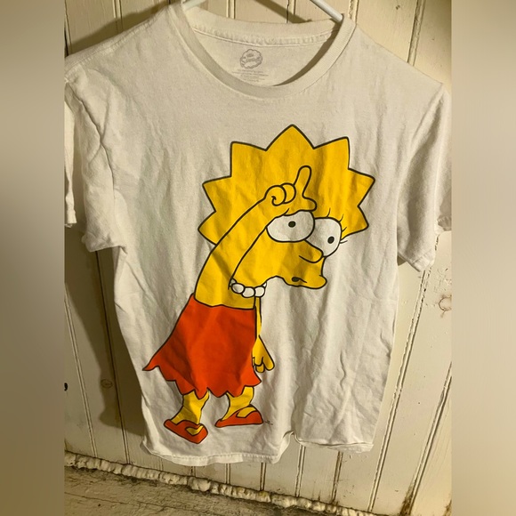 Simpsons | Shirts | The Simpsons Lisa Loser Graphic Print Character ...